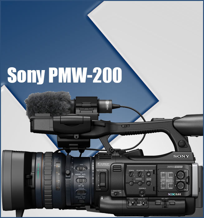 See the only Sony PMW-200 at Preston Media all next week – HD Warrior