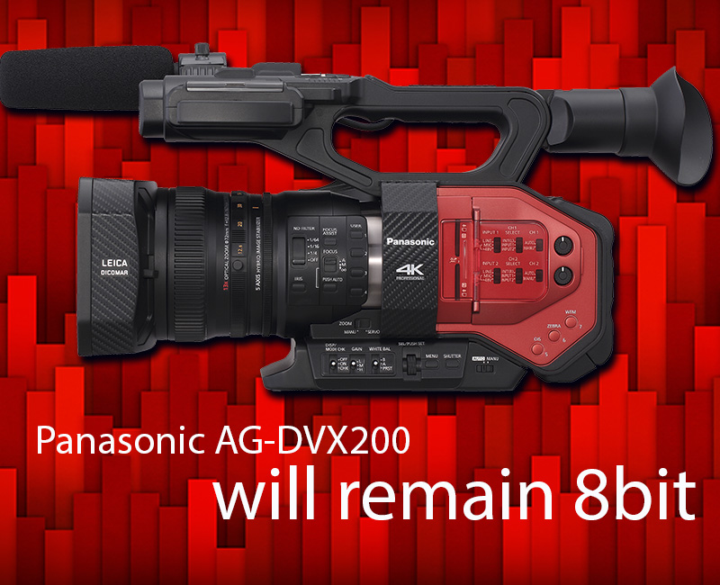Rumour site gets Panasonic DVX200 owners excited over 8bit upgrade to ...