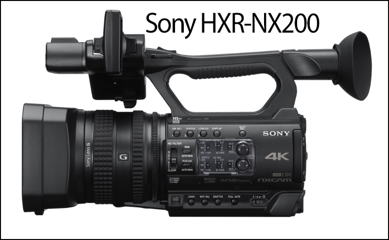 NEW …Sony HXR-NX200 – HD Warrior
